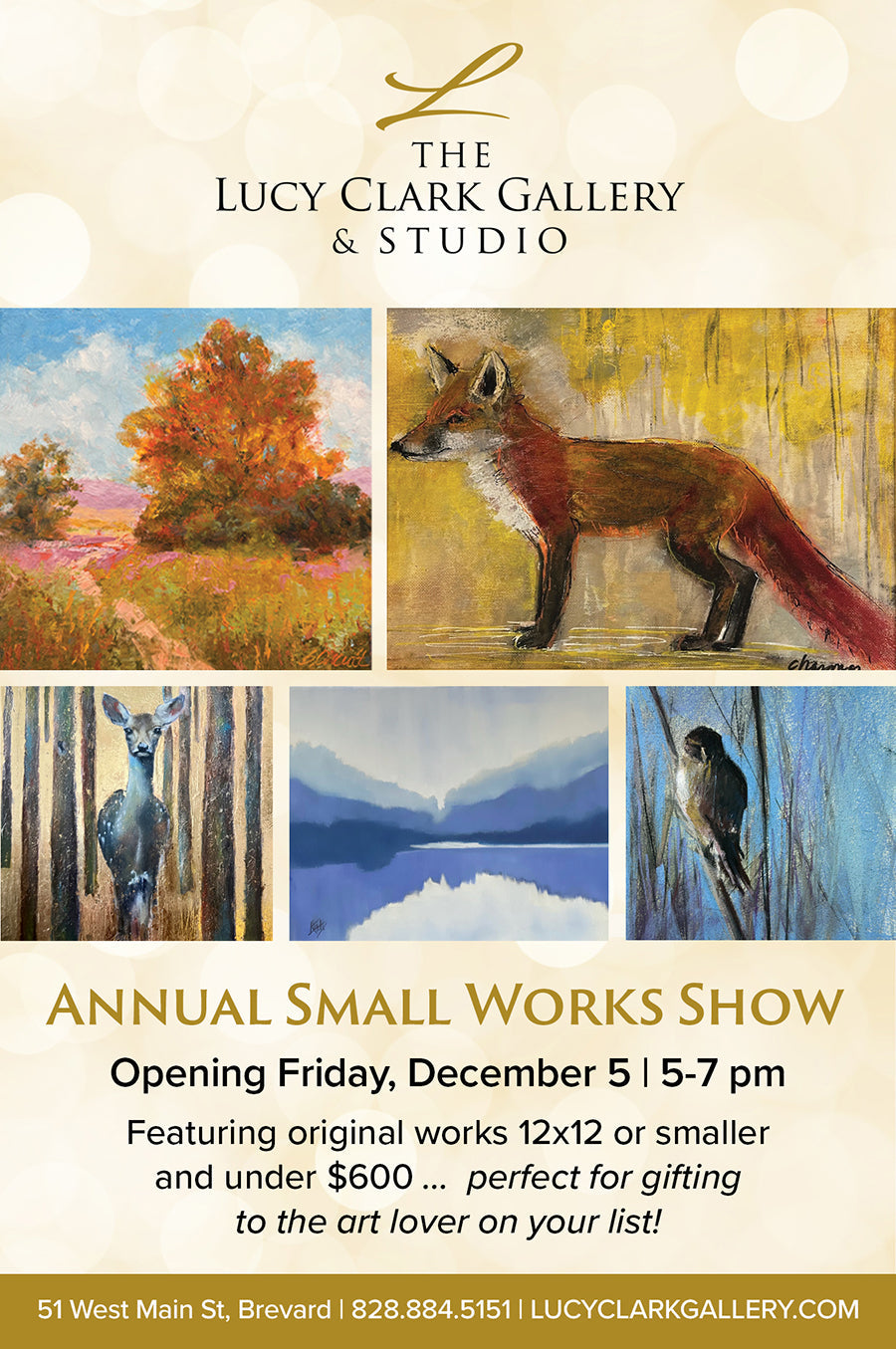 Artist: SMALL WORKS SHOW 2025 – Lucy Clark Gallery and Studio